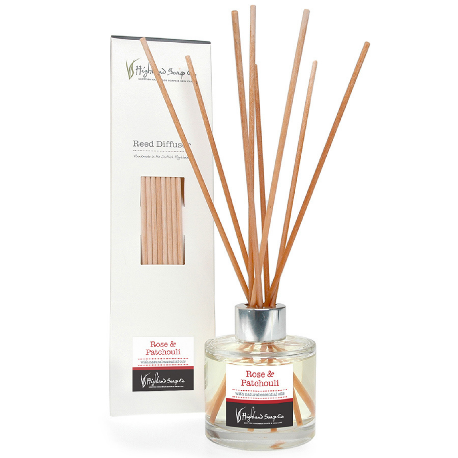 Rose & Patchouli Reed Diffuser – Skincense